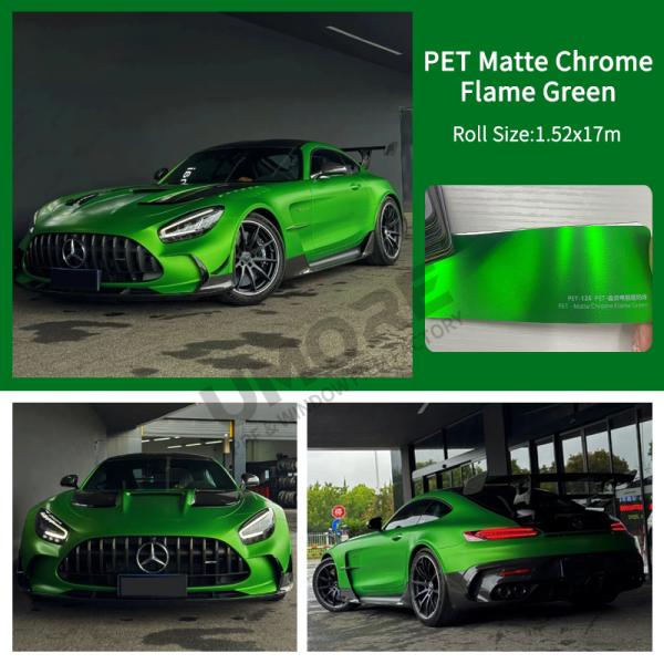 Quality 1.52x17m Vinyl Air Bubble Film Roll Glossy Paint Protection Tint PPF Car Color Changing Film for sale