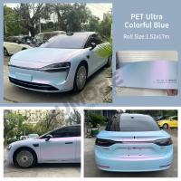 Quality PET Car Body Wrap Film Removable Ultra Matte Color Change Wrap Film for sale