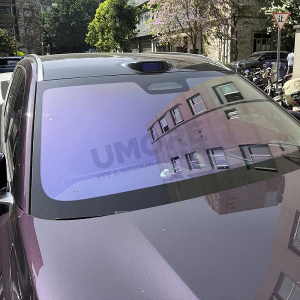 Quality Chameleon Window Tint 80% VLT Color Change PET Eco Friendly Windshield Solar Car Film for sale