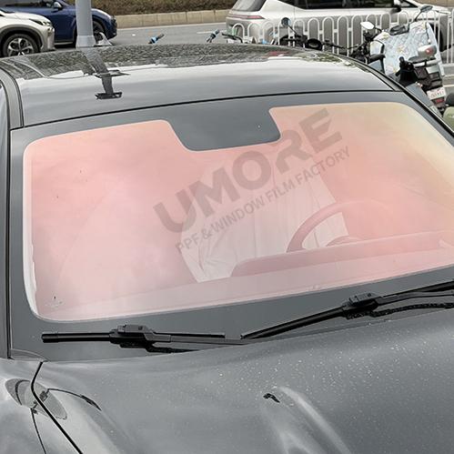 Quality Chameleon Red Window Tint Film High Heat Insulation UV Rejection 1.52*30m/Roll for sale