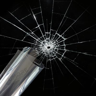 China PET Car Transparent Window Film , Safety Clear Car Window Film Sand Proof for sale