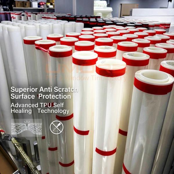 Quality 1.52*15m TPU Paint Protection Film Anti Scratch Self Healing PPF Film For Car Body for sale