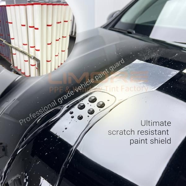Quality Hydrophobic Paint Protection Film Self Healing TPU PPF Clear Car Wrap Film for sale