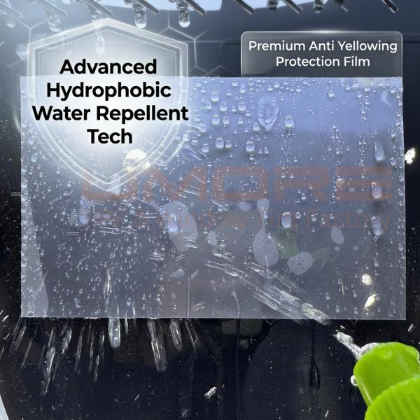 Quality High Glossy Hydrophobic TPU Paint Protection Film 7.5mil Self Healing TPU Car Paint Film Anti Yellow for sale