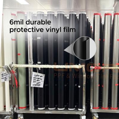 China Heat Insulation Car Body Wrap Film 6mil Color Change Auto Wrap Protective Film for sale