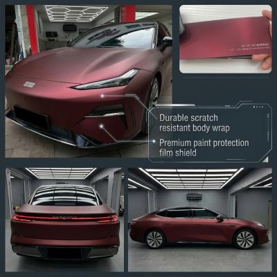 China Color Changing Car Body Wrap Film Nar Reflective Sticker Car Body Paint Protection Film OEM ODM for sale