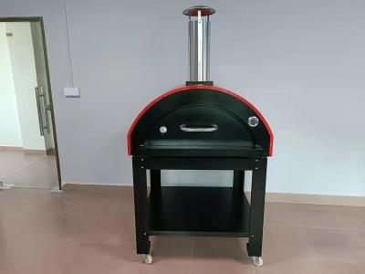 China 10minutes roestvrij staalhout In brand gestoken Pizza Oven Outdoor Stainless Pizza Oven Te koop