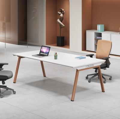 Office Furniture Study Meeting Desk Wooden Workstation Boardroom Staff Negotiation Office Desk