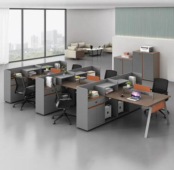 Quality Modern Office Furniture Multi People Office Desk Workstation Office Partitions for sale