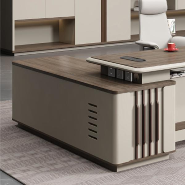 Quality Modern Office Furniture L Shaped Boss Ceo Large Office Desk for sale