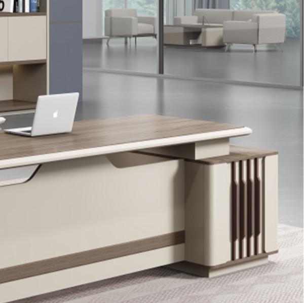 Quality Modern Office Furniture L Shaped Boss Ceo Large Office Desk for sale
