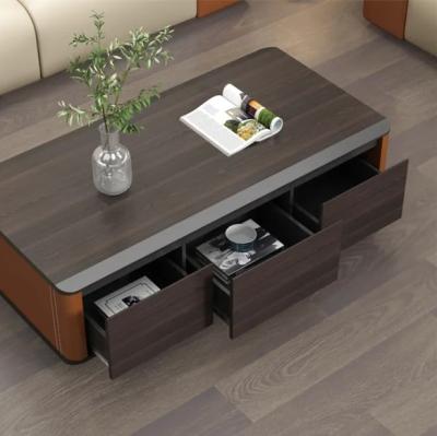 中国 オフィス家具 木製の四角収納用クローゼット ドア付き 小型展示台 カフェテーブル用の角台 販売のため