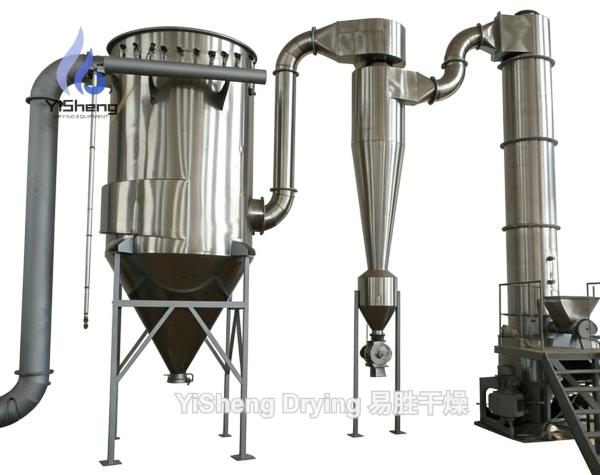 Quality Industrial Spin Flash Dryer — Continuous Rapid Drying Equipment for Paste & Filter Cake Materials for sale