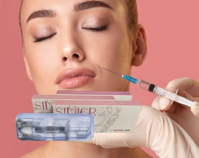 Cina 2 ml di acido ialuronico per iniezione Riempitore Dermico Antinvecchiamento Rughe in vendita