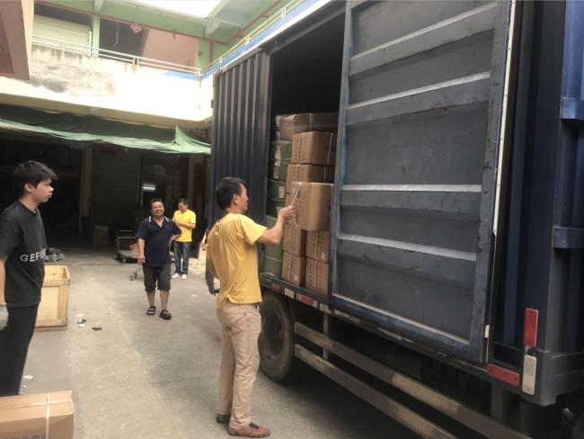 Shipping process for automotive parts