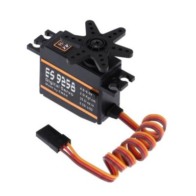 China EMAX ES9258 Metal Gear Digital Servo 27G 2.5 Kg 0.05 Sec For Rc Helicopter Wholesale Dropship for sale