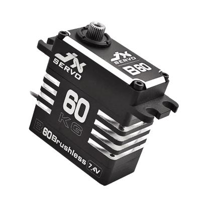 China Hot JX B60 Brushless High Pressure KG Torque Waterproof Servo RC Car Model Aircraft Mechanical Arm Equipment Machine UAV for sale