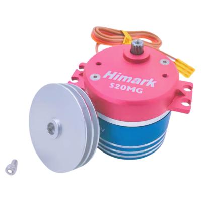 China Himark S20mg High-Speed Kg Brushless Digital Servo Winch Waterproof Sail For Rc Sailboat Windlass Rudder Metal for sale