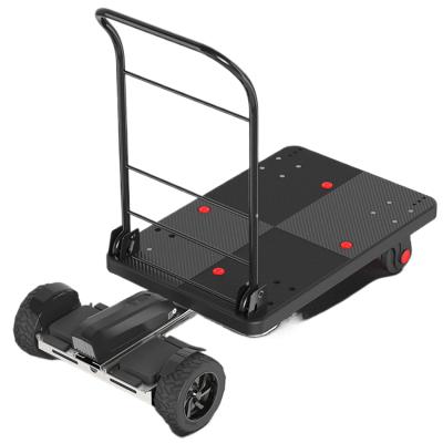 China Foxtechrobot Charging Dolly Heavy Duty Folding Trolleys Handcart Flatbed Two Wheel Scooter for sale