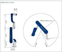 China Collaborative Robotic Arm Industrial AI Intelligent Hands-Free Easy-to-Program Robot for Loading and Unloading for sale