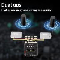 China Ledi Pix6 Open Source Autopilot APM Multi-Rotor Fixed Wing Mini Drone Vertical Flight Control New Plastic Drone Accessory for sale
