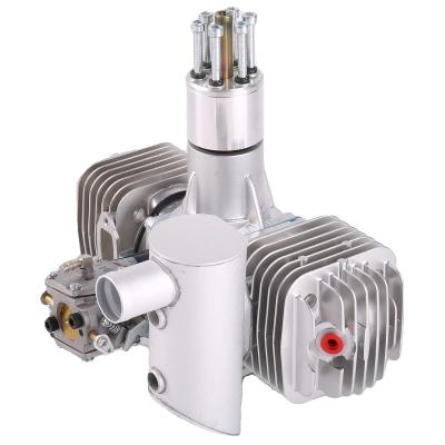 China DLE111 Airplane Gasoline Engine Dual Cylinder Twin-cylinder, Two-stroke Gas Drone 111CC Displacement Aircraft Fixed-wing for sale