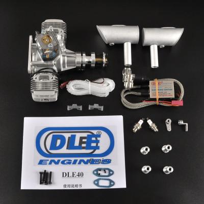 China DLE40 Cc RC Model Plane 4.8HP Engine For Remote Control Gasoline Airplane Parts for sale