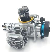 China Dle 60cc Twin Uav Engine With 14v180w Power Generator System for sale