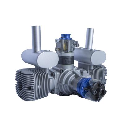 China Ngh Gtt70 Horizontally-Opposed Twin-Cylinder 2- Stroke Rc Gasoline Engine for sale
