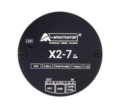China High Dynamic Range RMD-X2-7 Brushless Motor EtherCAT+ CAN High Precision for Humanoid Robot Joint Actuation Drones Accessories for sale