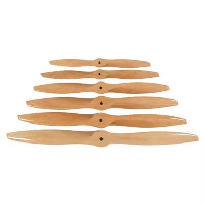 China IIAJ 12-Inch High Efficiency Aircraft Oil Propeller Durable Strong Natural Beech Model Drone Accessories Series for sale