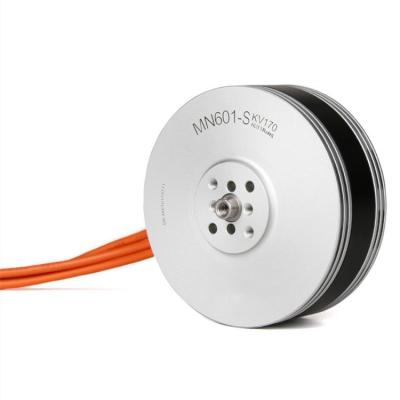 China T-MOTOR MN601-S Brushless 6S 12S 24V 48V 1200W 1500W X4 X8 Multi-rotor Bldc Motor For Drone for sale