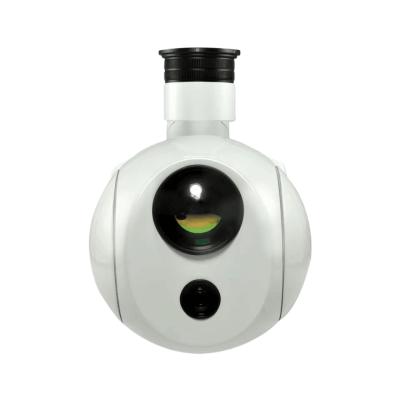 China Q10TIR-35 x EOIR Dual-Sensor Object Tracking Gimbal Thermal Gyro-stabilized Camera UAV Industrial Inspection Oil Pipeline for sale