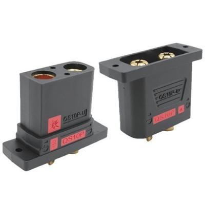 China QS10P-U Anti Plug 210A Large Current Charging Connector Fixed Type Lock Adapter FR RC Lipo Battery for sale