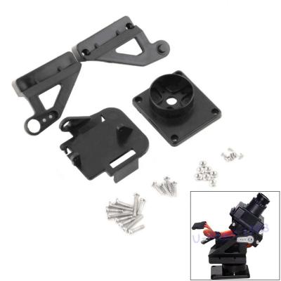 China Rc Servo Bracket PT Pan/Tilt Camera Platform Anti-Vibration Mount Aircraft FPV Dedicated Nylon PTZ 9G SG90 MGS for sale