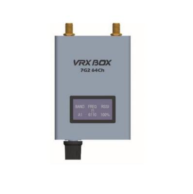China T67 Dual Antenna FPV Video Receiver 6.1GHz 7.2 64CH Diversity VRX Box Accessory For Drones for sale