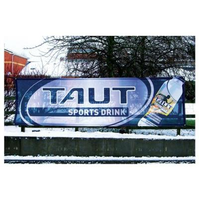 China Eco-Solvent Printing PVC Coated Outdoor Mesh Banners With Coppper Grommets Sewing for sale