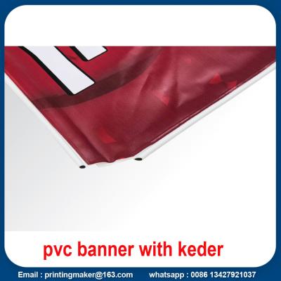 China Seamless Heavy Duty Vinyl Banner with Keder for sale