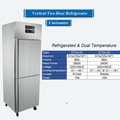 China Direct Factory Price congelateur commercial refrigerator Refrigerated & Dual Temperature vertical freezer for household for sale