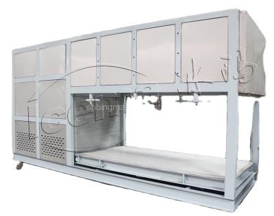 China 5000KG 5T Direct Cooling Block Ice Machine CE 1800W for sale