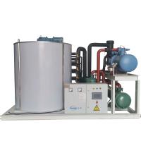 China 20 Tons Freshwater Flake Ice Machine Direct Cooling for sale