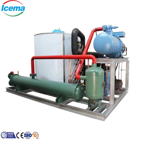 Automatic 20t/H Snowflake Ice Maker Machine For Fresh Seafood Fishery