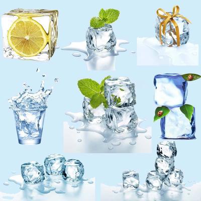 China Refrigerante R404a Máquina para cubos de hielo industriales con producción de cubos de hielo de 41 kg en venta