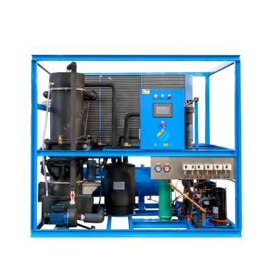 China Customized Ice Size Tube Ice Machine with 1 and 22/25/32/38mm Tube Cie Diameter Perfect for sale
