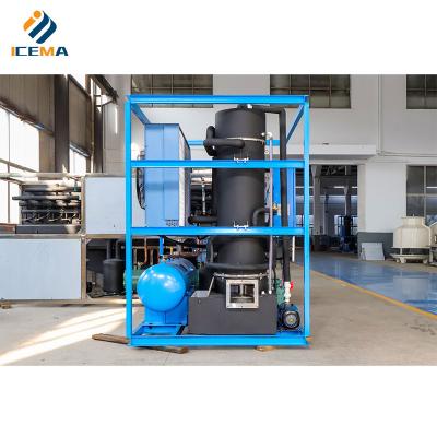 China Freestanding Installation Ice Tube Machine with Automatic Ice Maker for sale