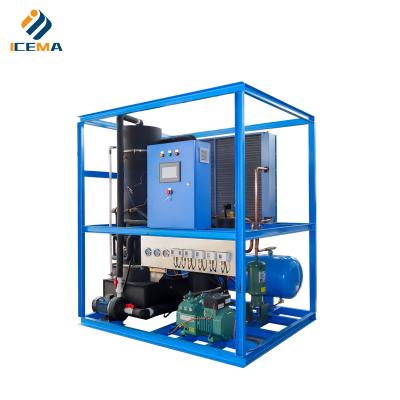China Freestanding Installation Ice Tube Machine with Automatic Ice Maker for sale