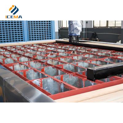 中国 エマーソン 62.7KW 2024 パーソナライゼーション 15 トン ブロック 工業用氷を作る機械 販売のため