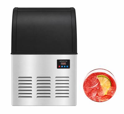 China Customized Commercial Ice Cube Machine Easy Maintenance Air Cooling Type Suitable for Ice Supply in Restaurants Hotels and Bars for sale