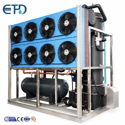 China 8T/24H Commercial Tube Ice Machine with PLC Controller Schneider Circuit Interrupter and R404 Refrigerant for sale
