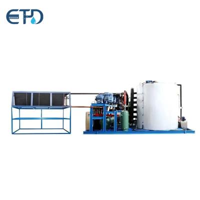 China ICEMA 30T/24hours Flake ice machine energy conservation for sale